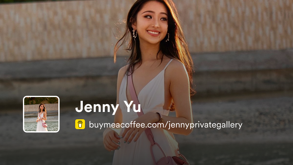Jenny Yu - Buymeacoffee