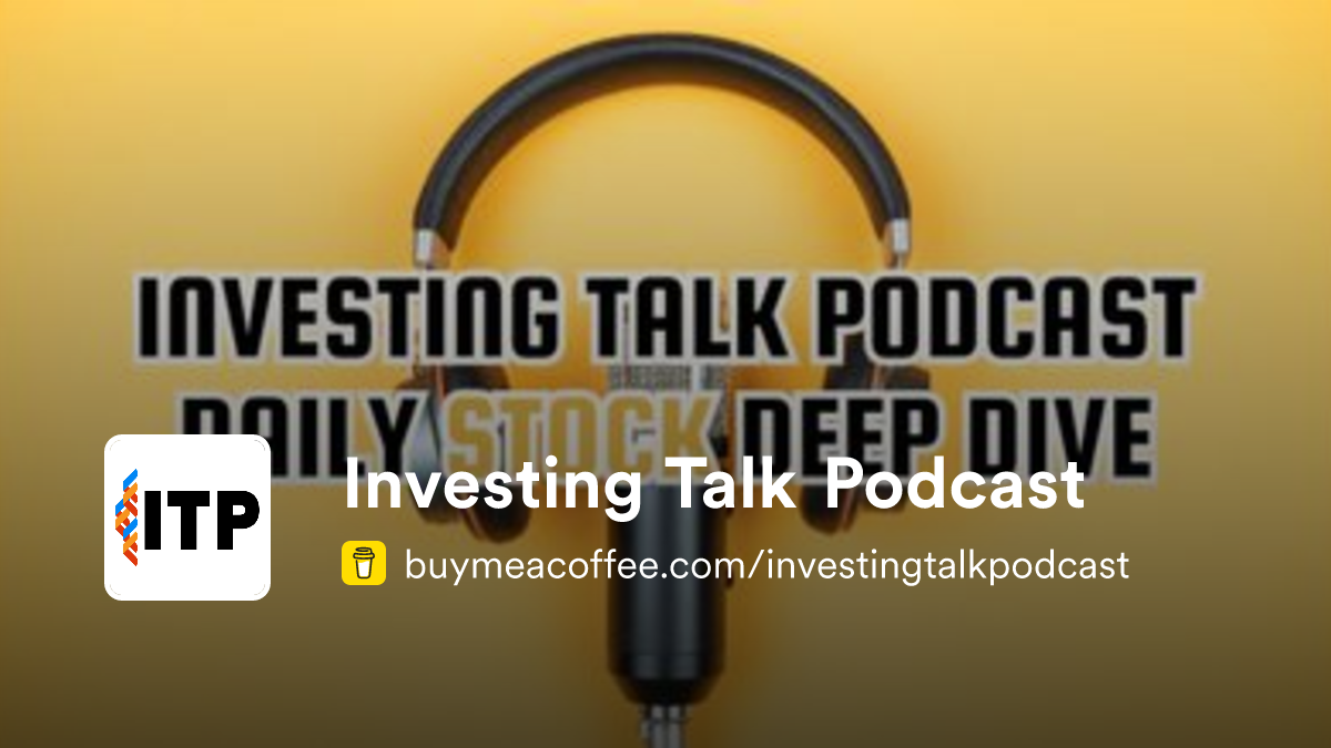 Investing Talk Podcast - Buymeacoffee