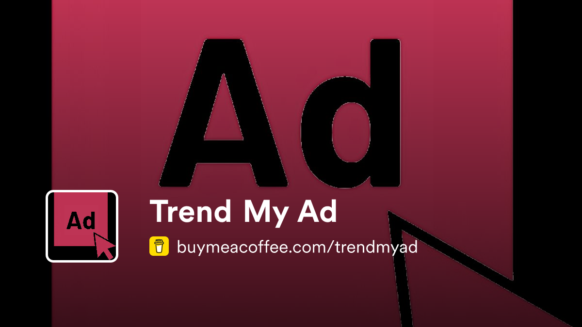 Trend My Ad - Buymeacoffee