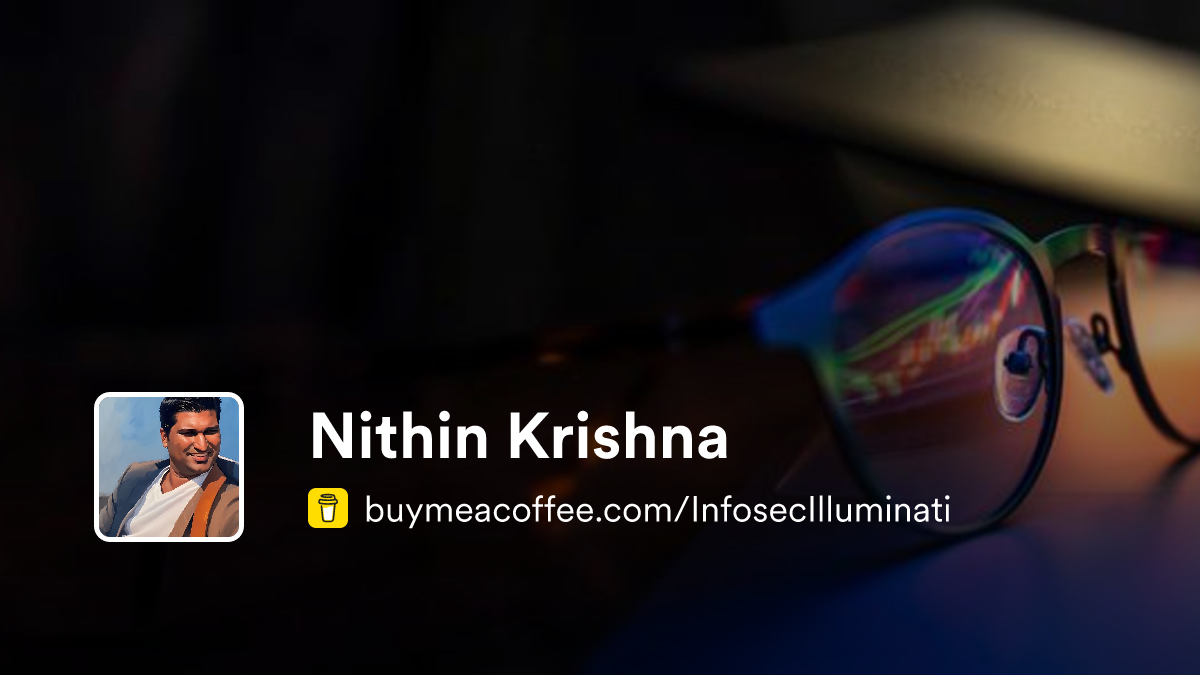 Nithin Krishna - Buymeacoffee
