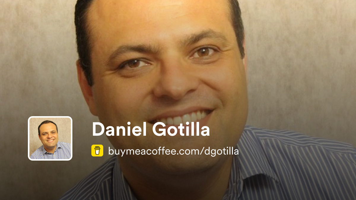 Daniel Gotilla - Buymeacoffee