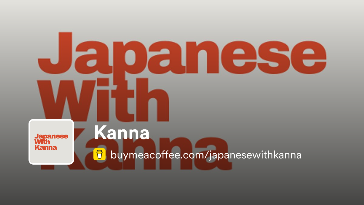 Kanna - Buymeacoffee