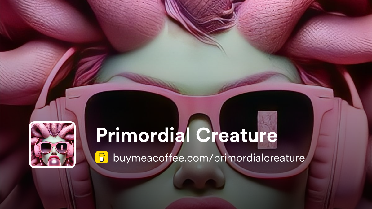 Primordial Creature - Buymeacoffee