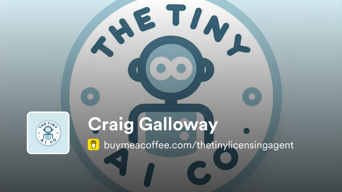 Membership | Craig Galloway - Buymeacoffee