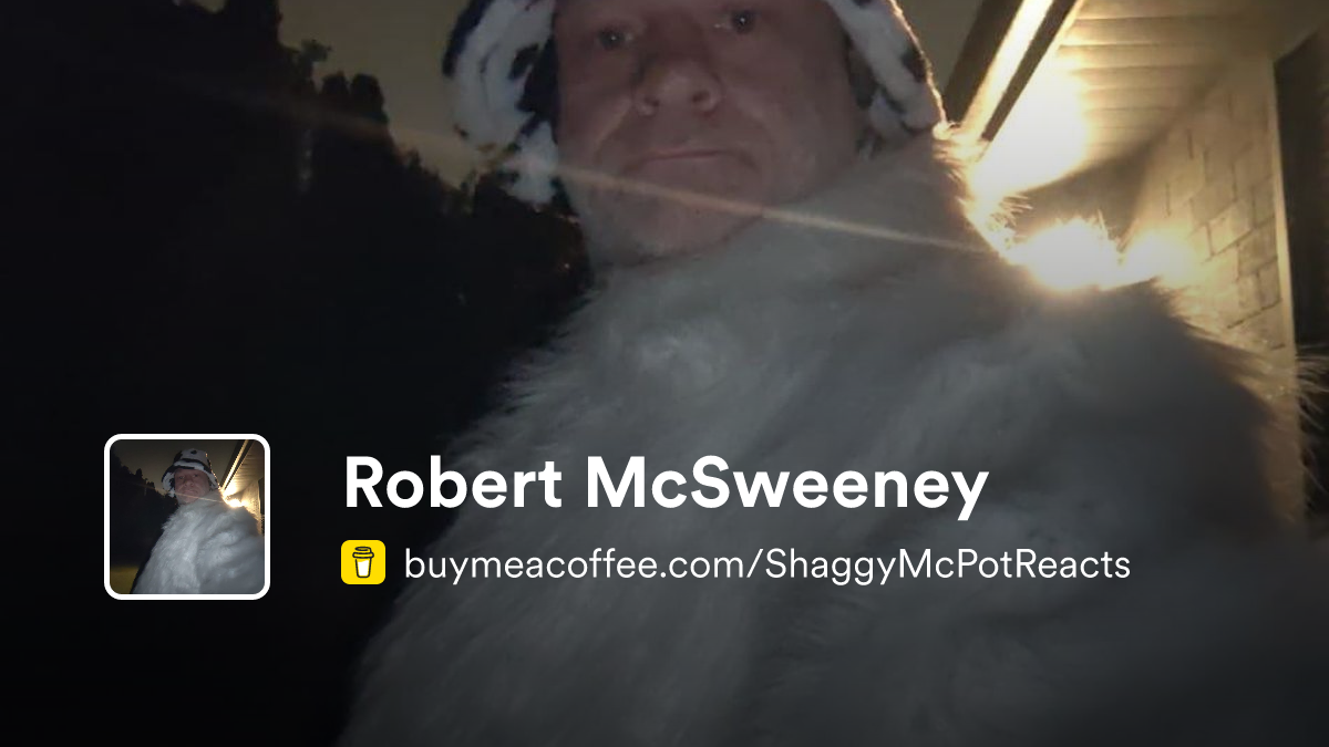 Robert McSweeney - Buymeacoffee