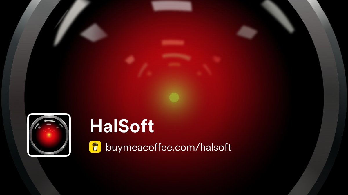 HalSoft - Buymeacoffee