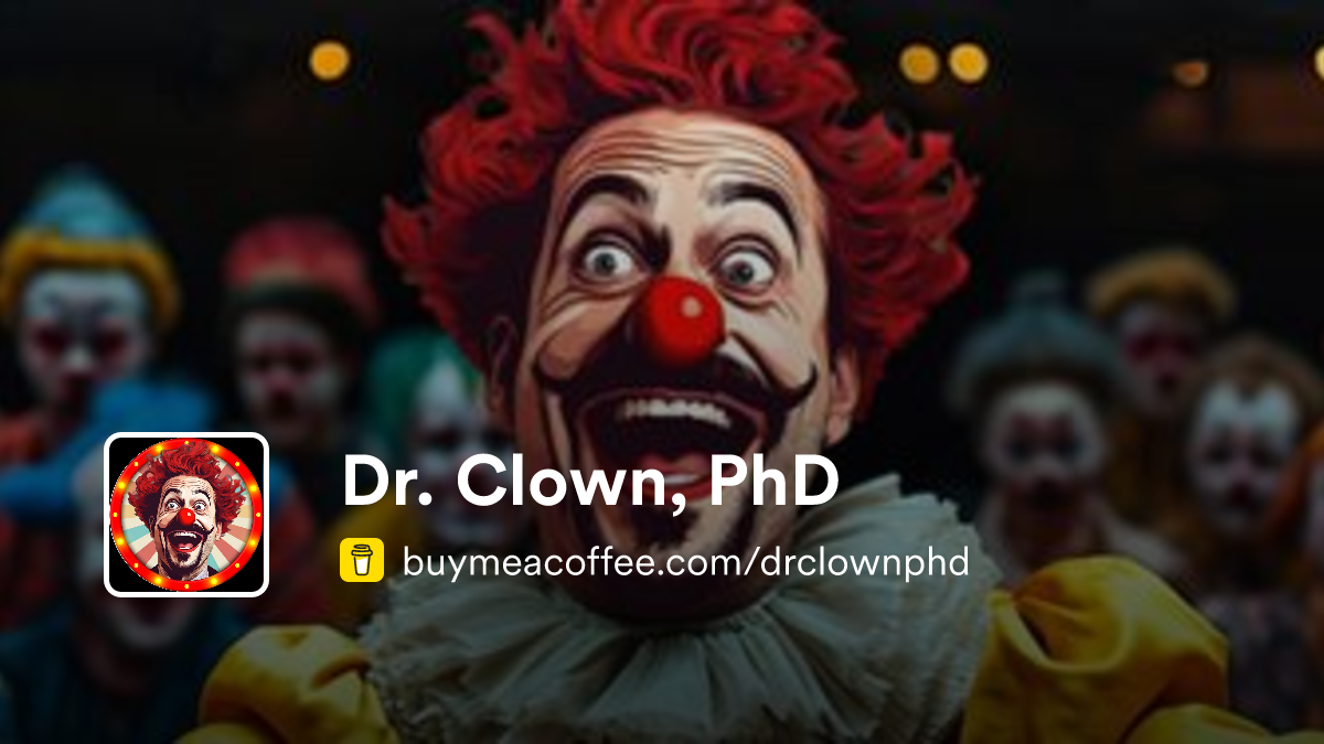 Dr. Clown, PhD - Buymeacoffee