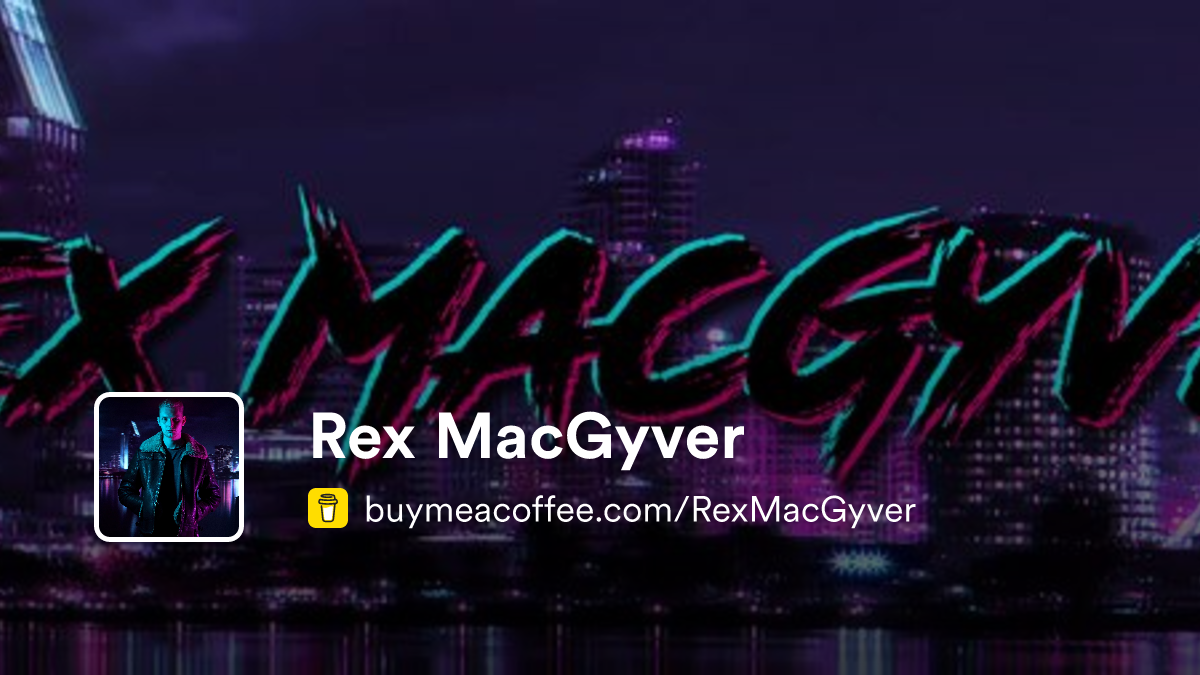 Rex MacGyver - Buymeacoffee