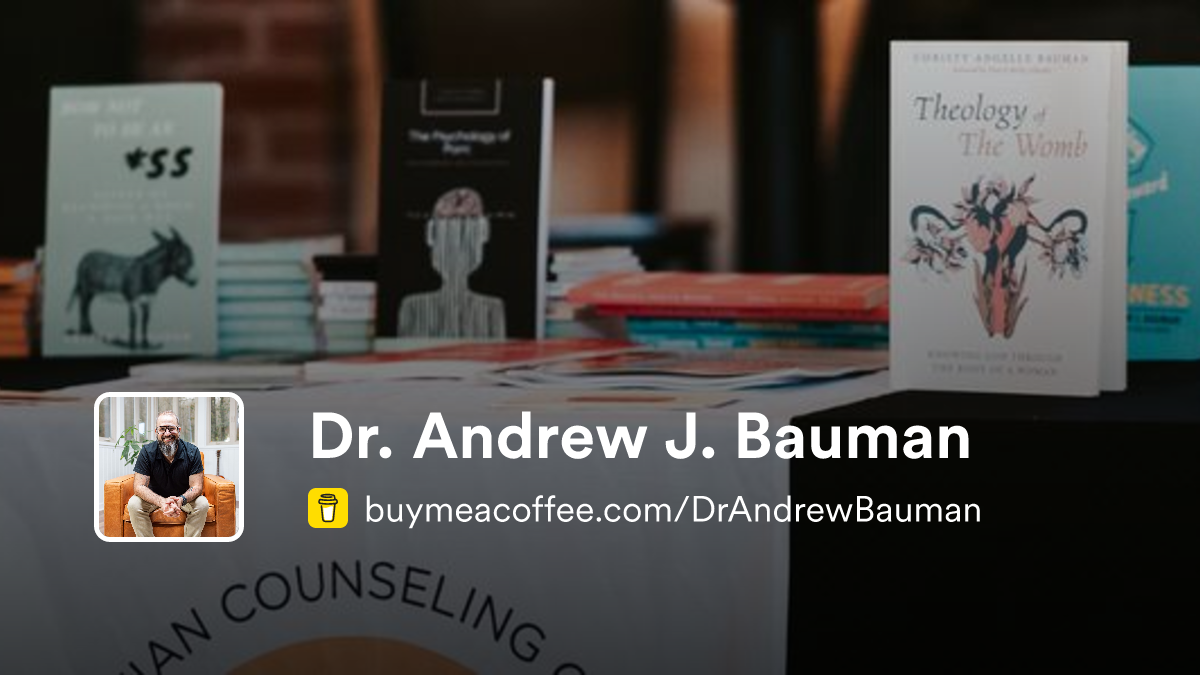Dr. Andrew J. Bauman - Buymeacoffee