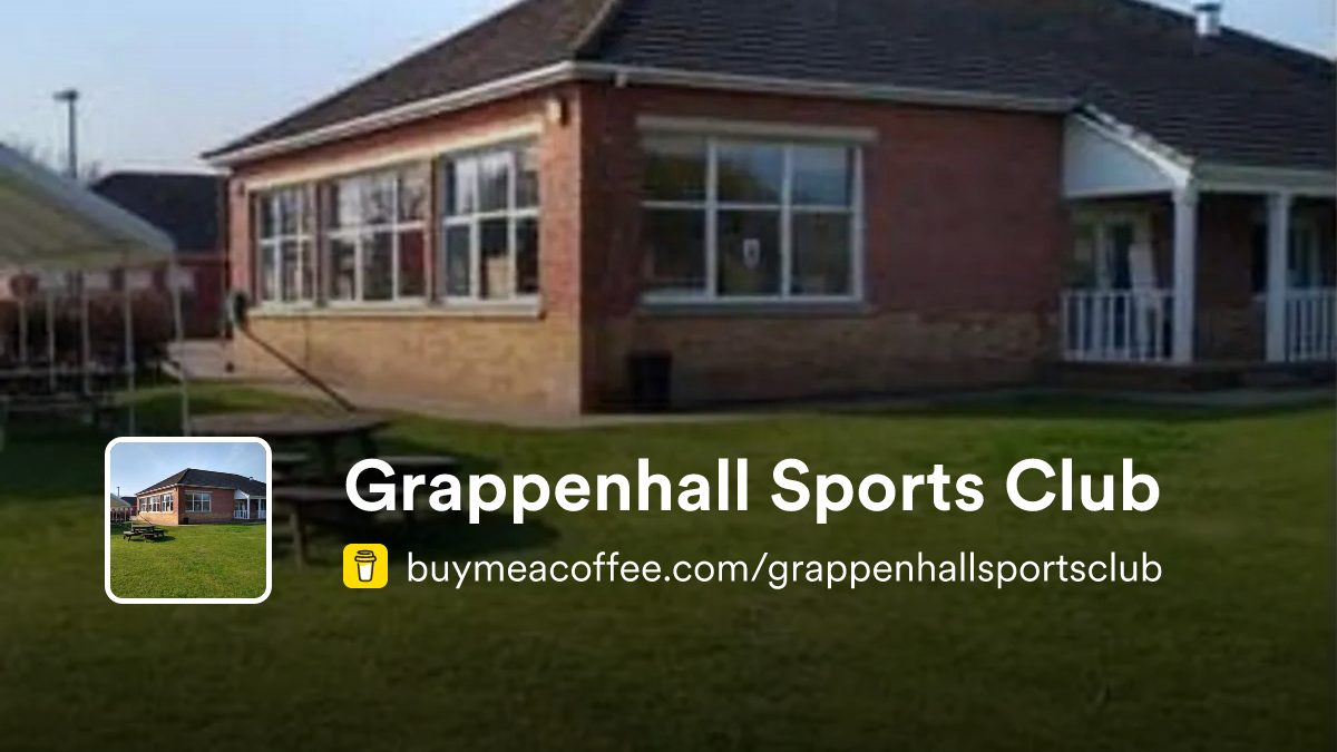 Grappenhall Sports Club - Buymeacoffee