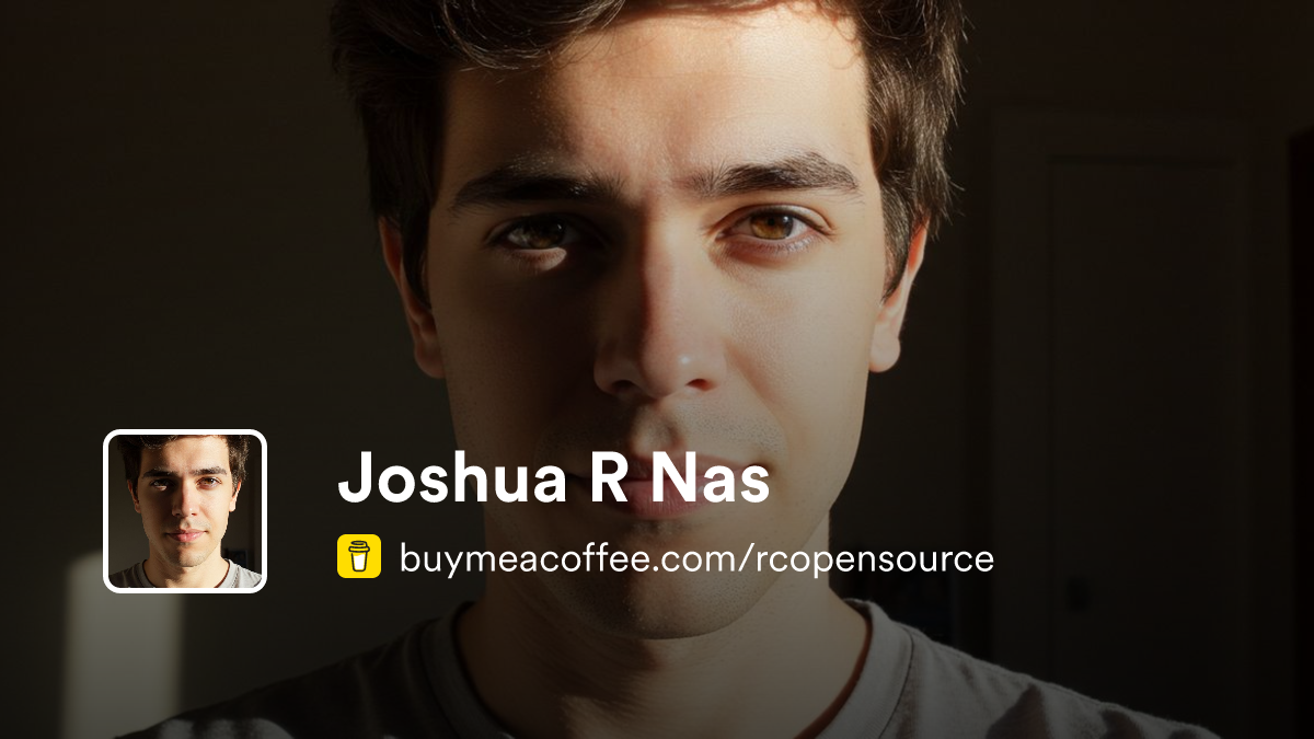 Membership | Joshua R Nas - Buymeacoffee
