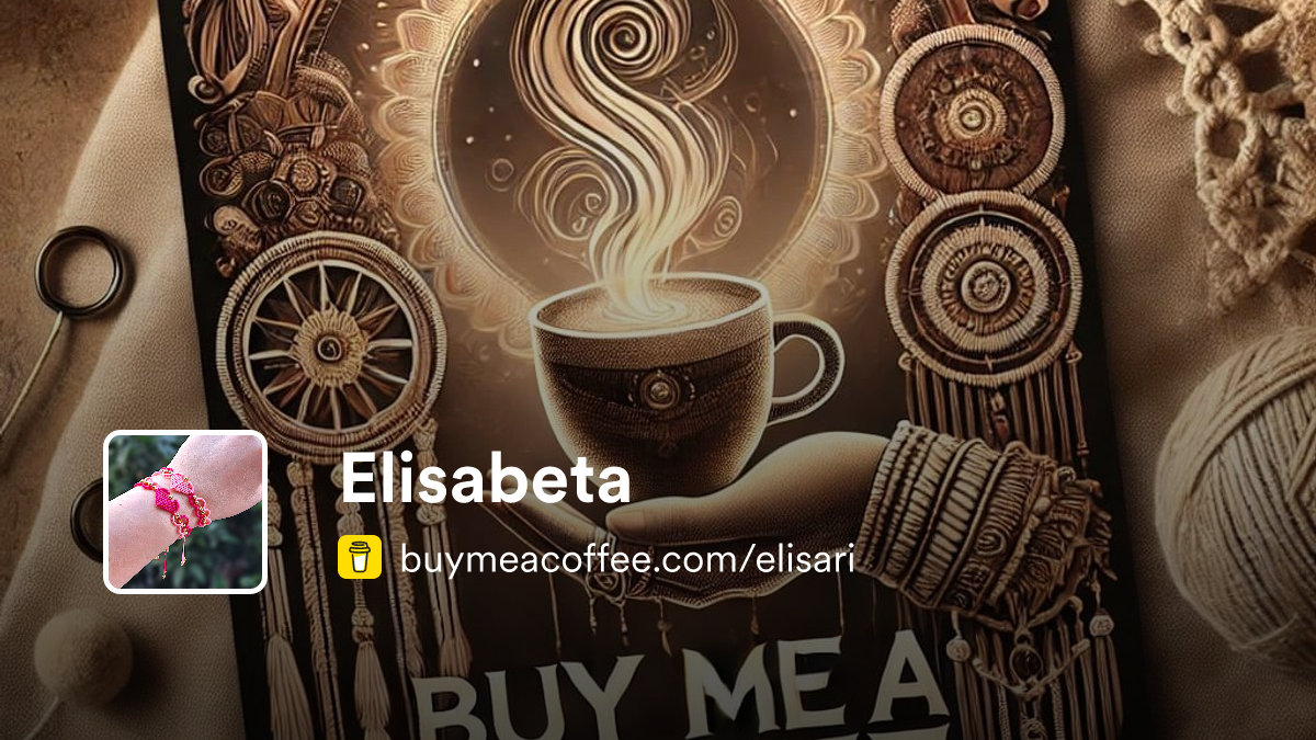 Elisabeta is Macrame Jewelry Tutorials - Buymeacoffee