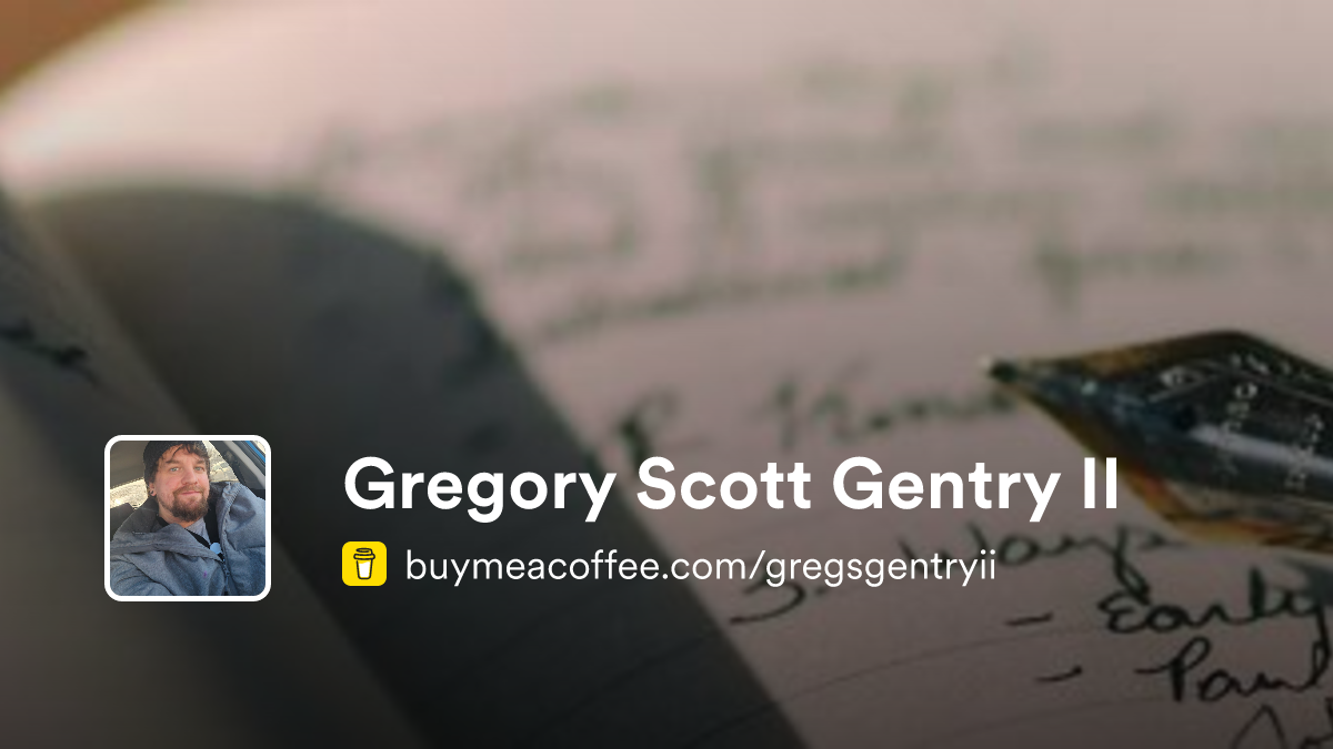 Gregory Scott Gentry II is Website for poets and writers who use the ...