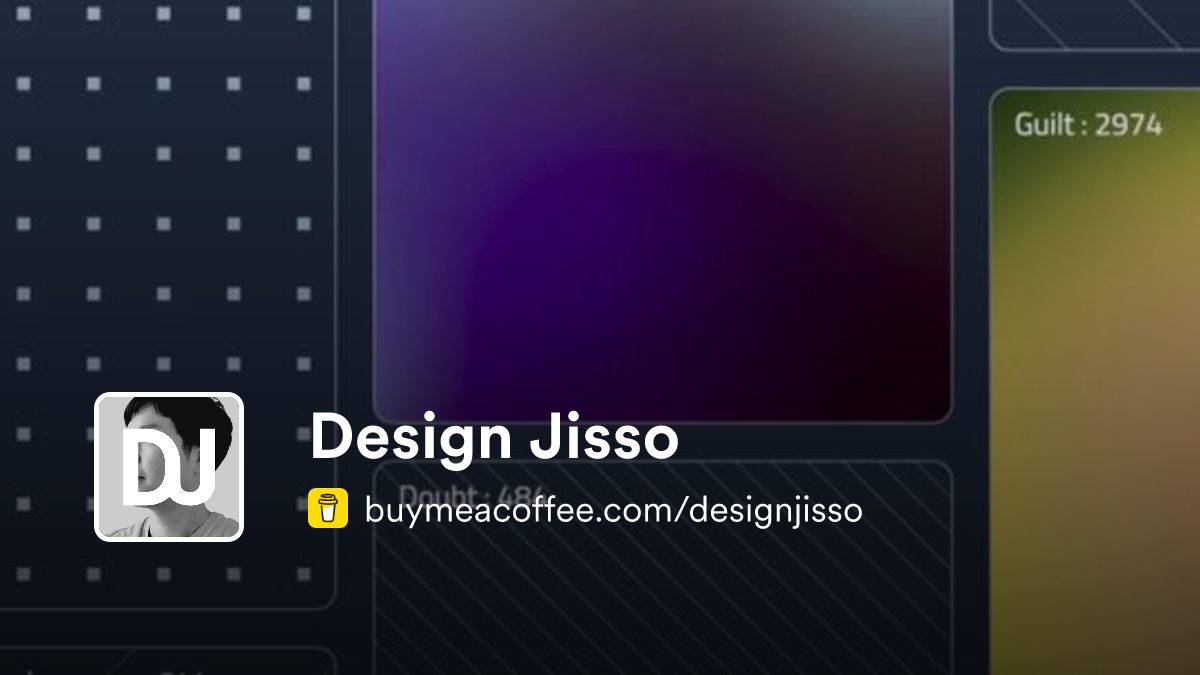 Design Jisso is Data visualization designer - Buymeacoffee