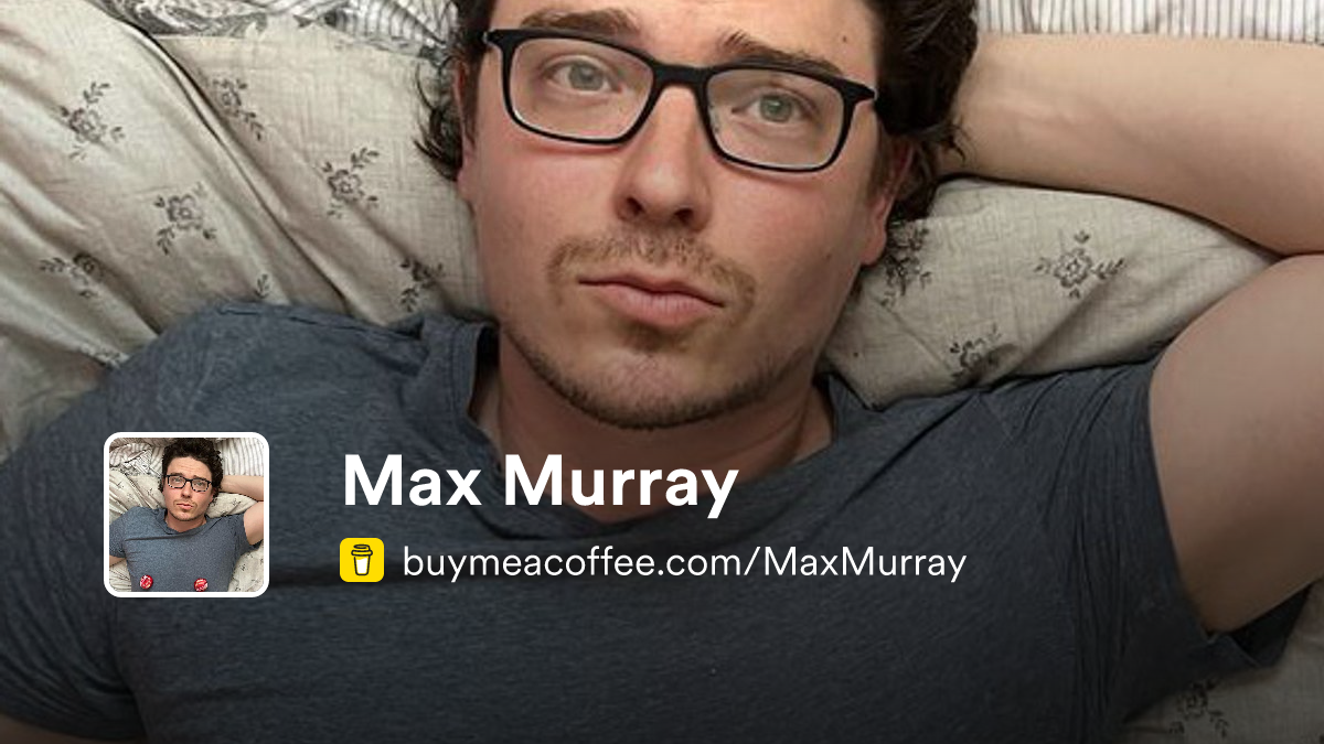 Max Murray - Buymeacoffee