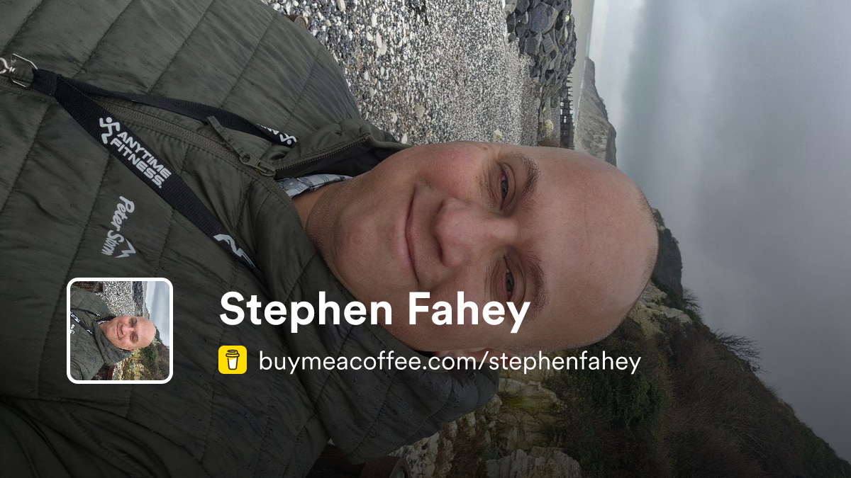 Stephen Fahey - Buymeacoffee