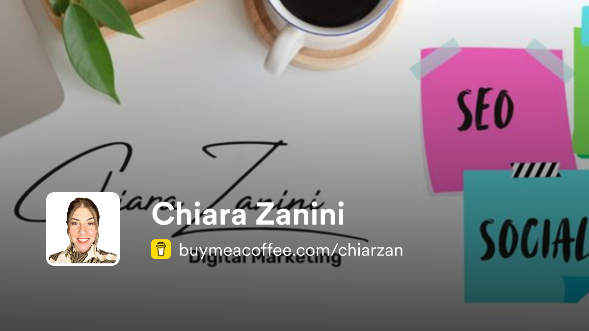 Chiara Zanini - Buymeacoffee