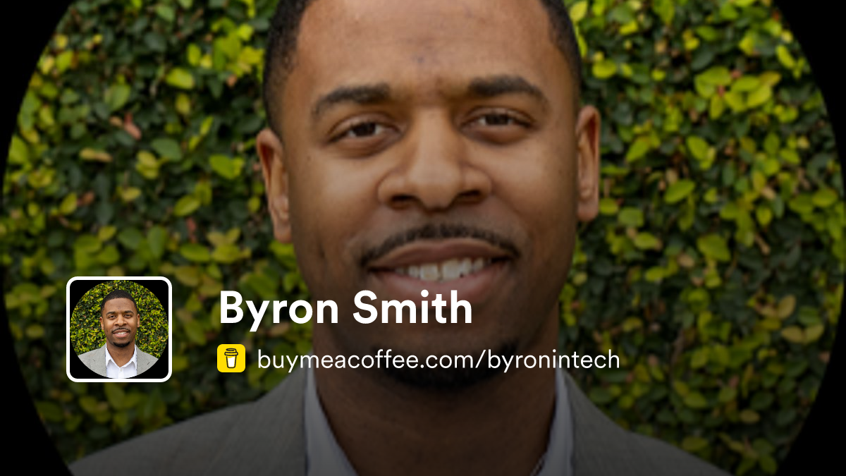 Byron Smith - Buymeacoffee
