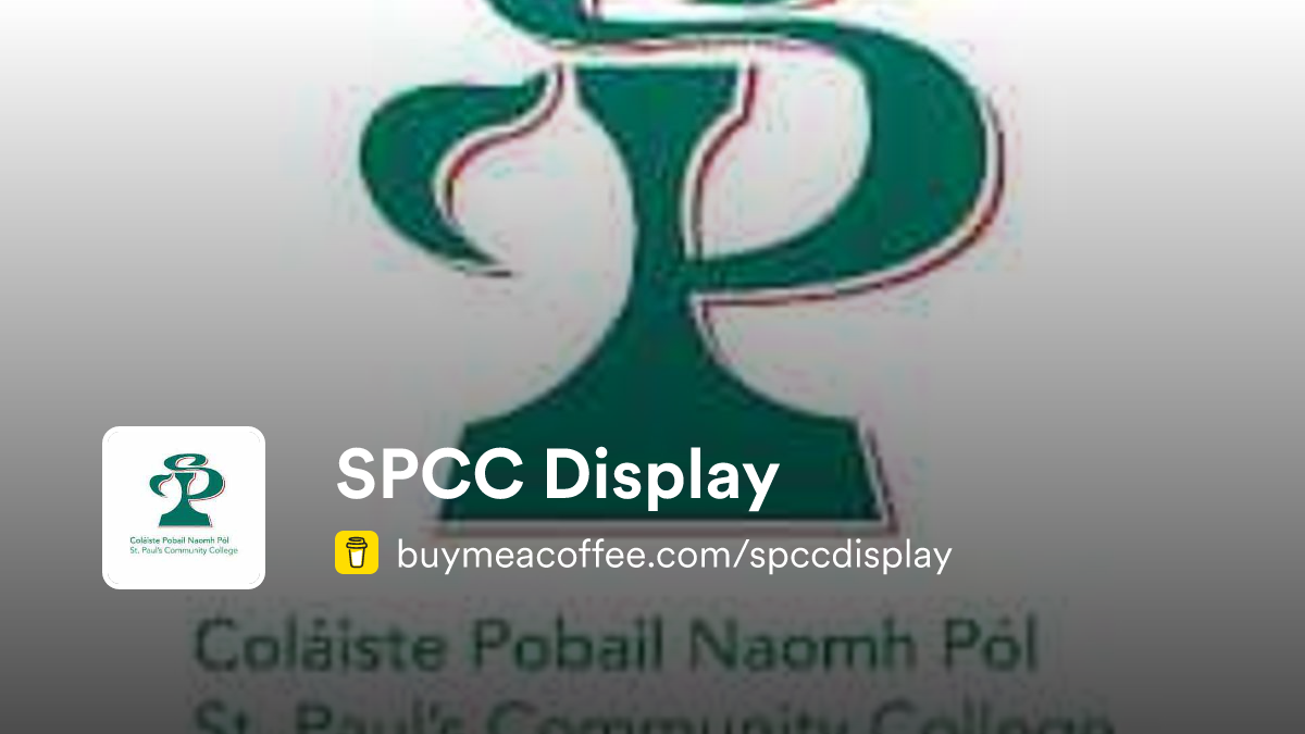 SPCC Display - Buymeacoffee