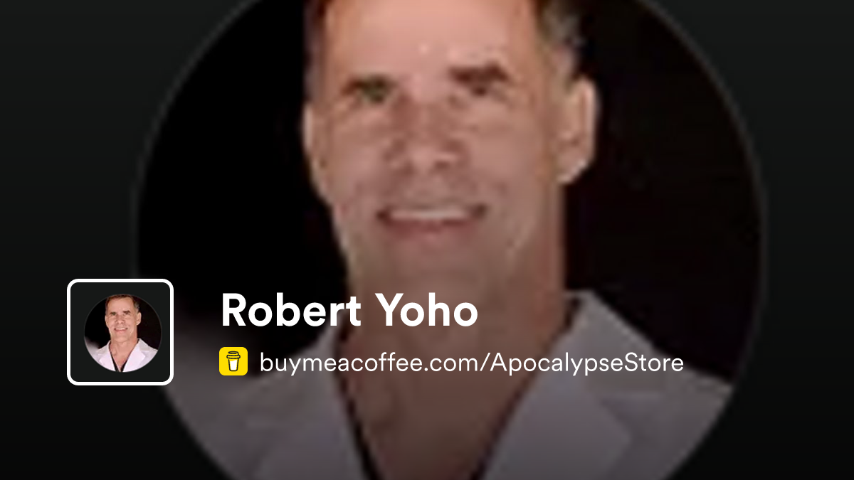 Robert Yoho - Buymeacoffee