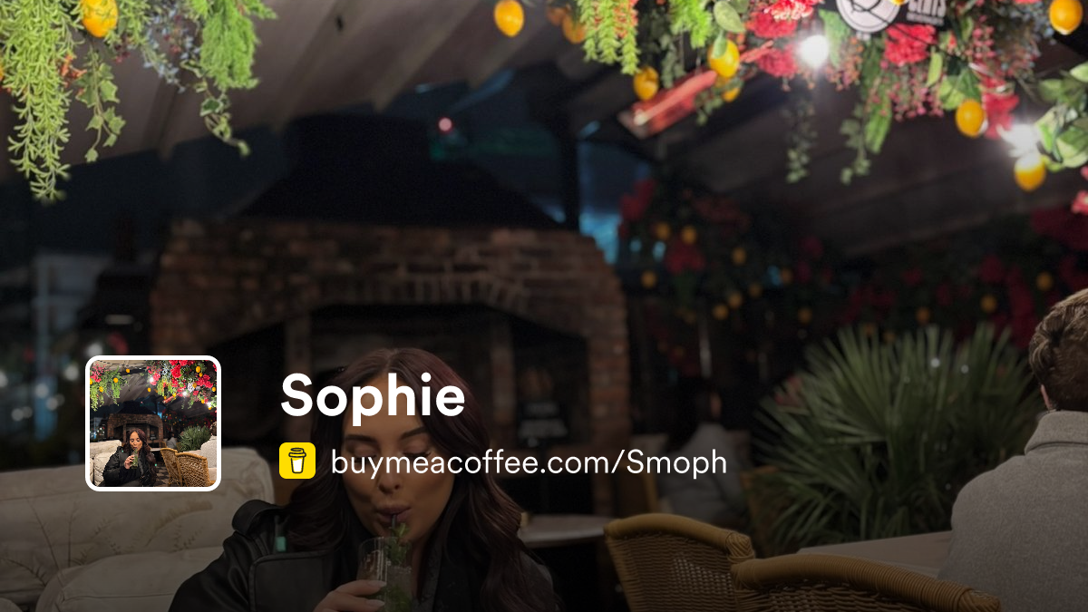 Sophie - Buymeacoffee