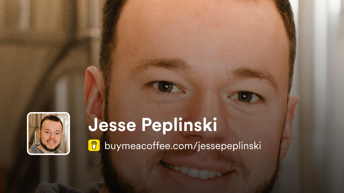Jesse Peplinski - Buymeacoffee