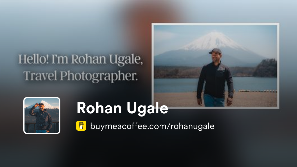 Rohan Ugale's Shop | Buy Me a Coffee - Buymeacoffee
