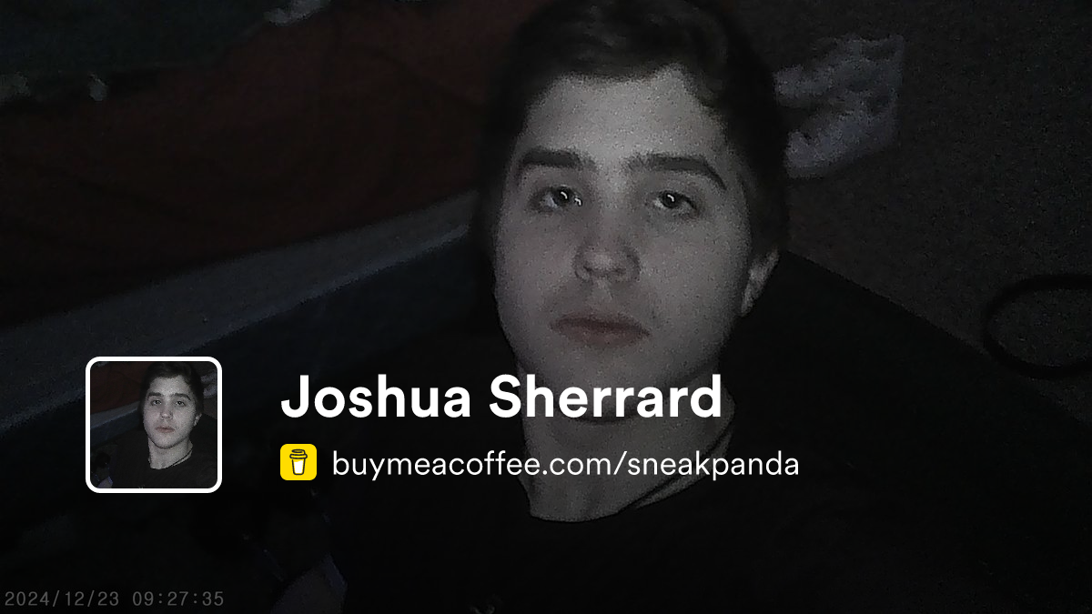 Joshua Sherrard - Buymeacoffee