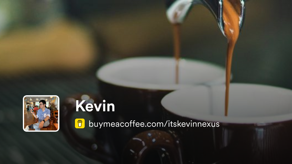 Kevin - Buymeacoffee