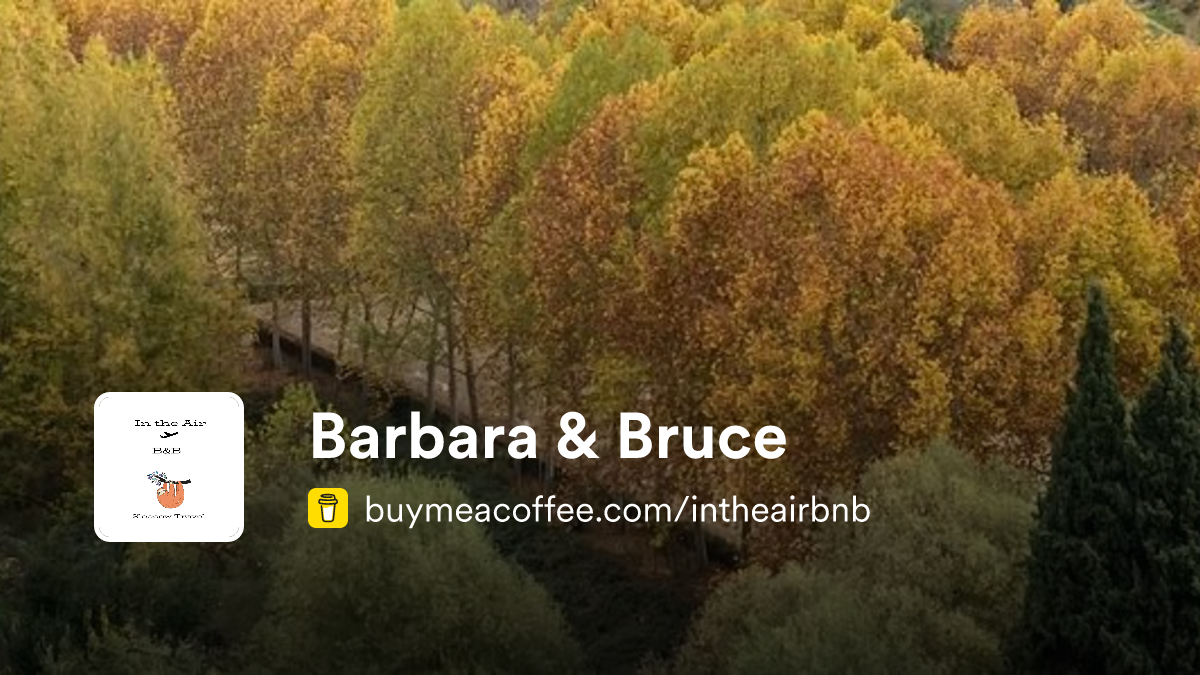 Barbara & Bruce - Buymeacoffee