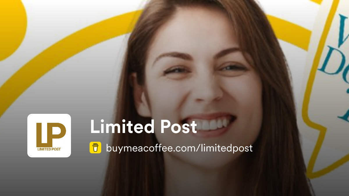 Limited Post - Buymeacoffee