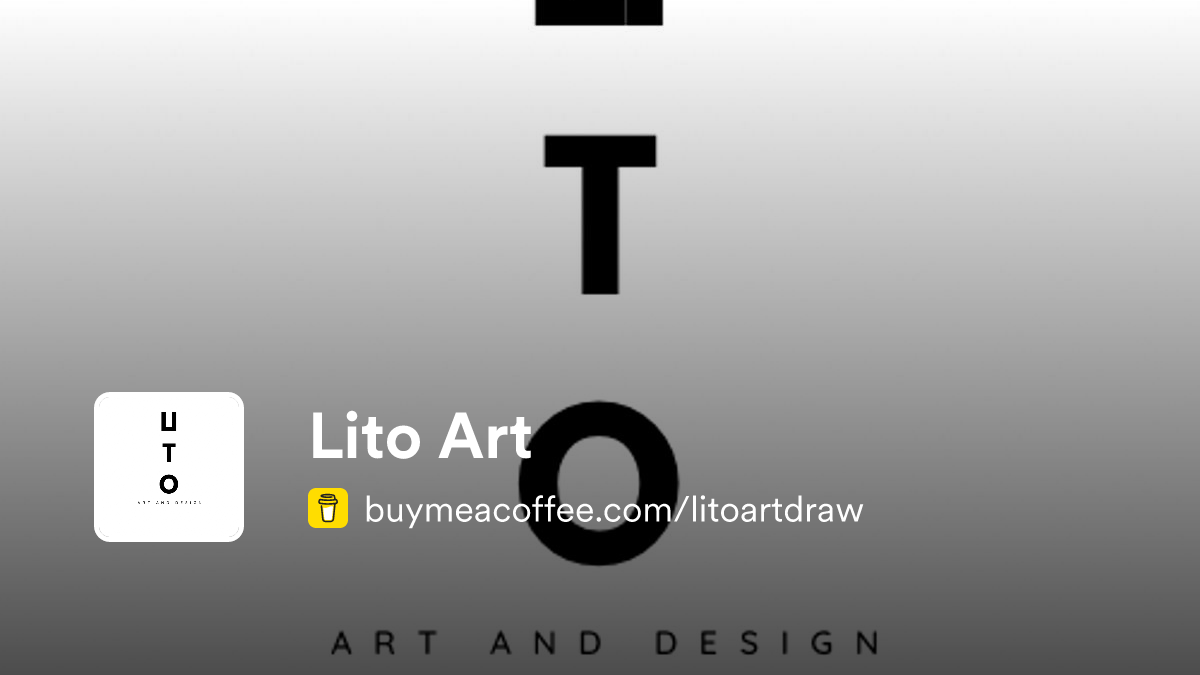 Lito Art - Buymeacoffee