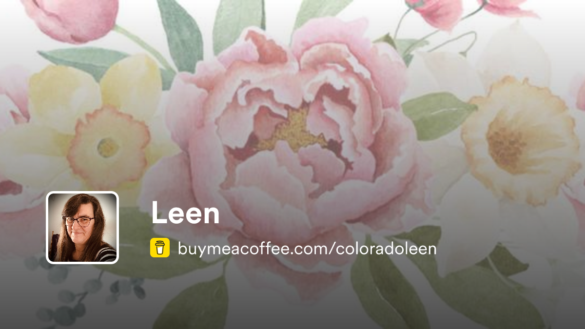 Leen is Crafting with caffeine and a dash of creative chaos! - Buymeacoffee