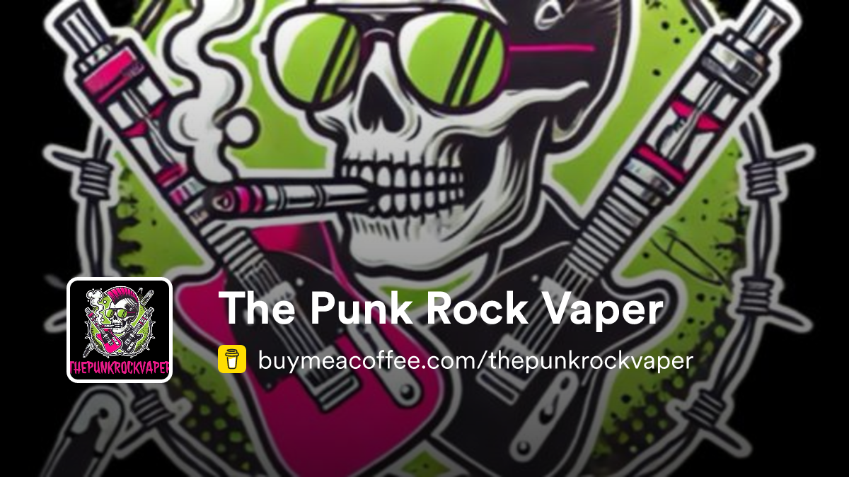The Punk Rock Vaper - Buymeacoffee