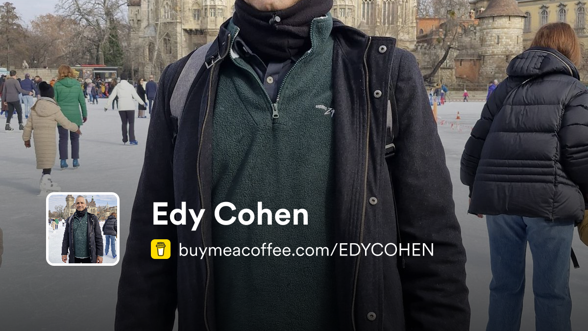 Edy Cohen - Buymeacoffee