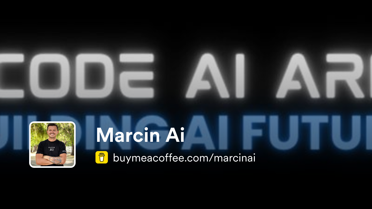 Marcin Ai - Buymeacoffee