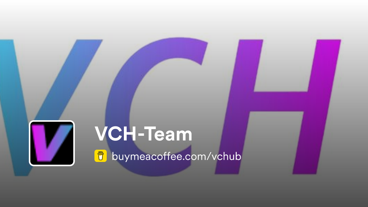VCH-Team is Web Application & Tools - Buymeacoffee