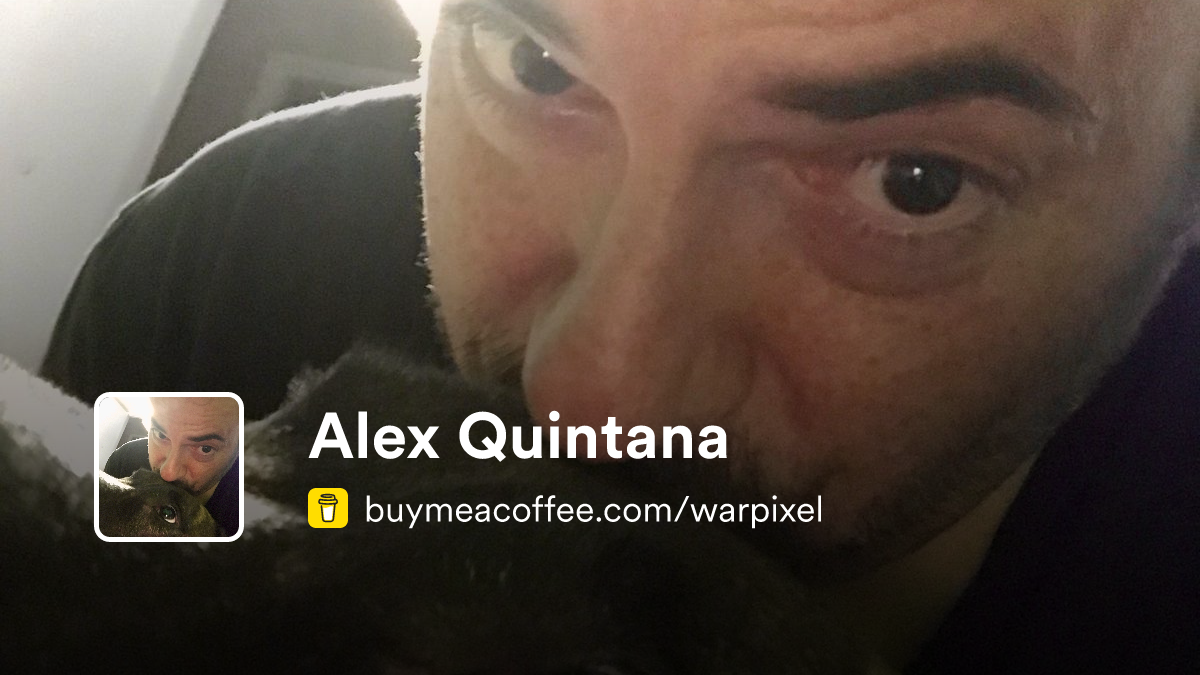 Alex Quintana - Buymeacoffee