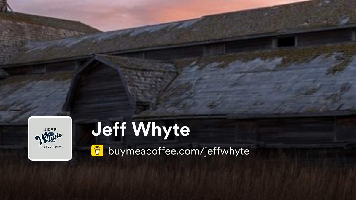 Jeff Whyte - Buymeacoffee