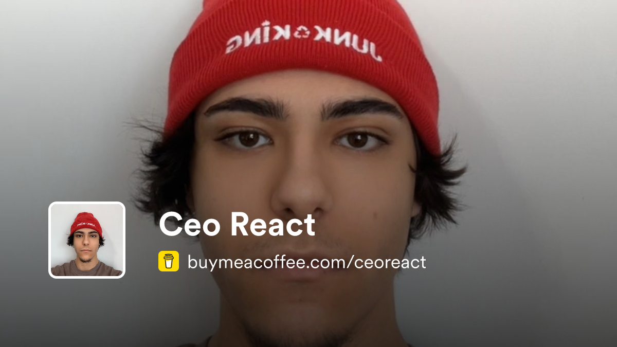 Ceo React - Buymeacoffee