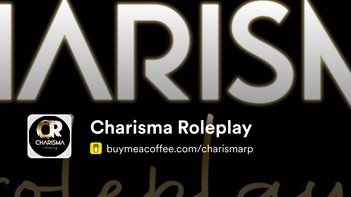 Charisma Roleplay - Buymeacoffee