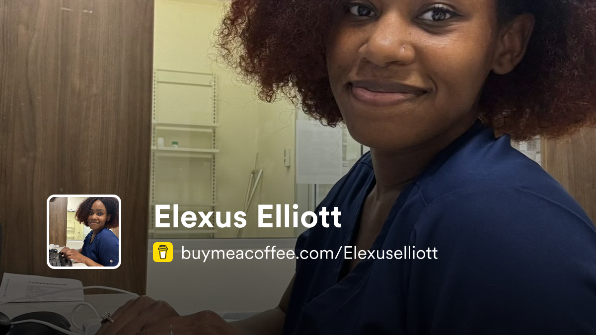 Elexus Elliott - Buymeacoffee
