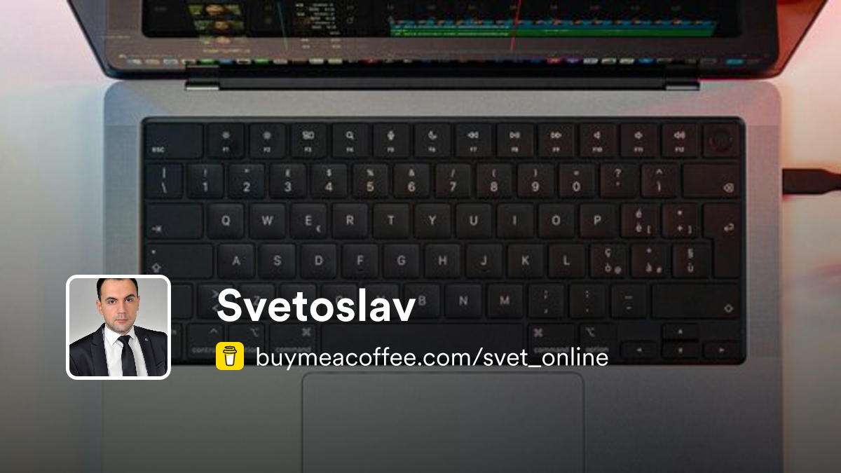 Svetoslav - Buymeacoffee