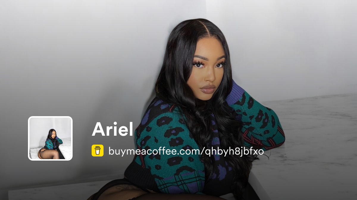 Ariel - Buymeacoffee