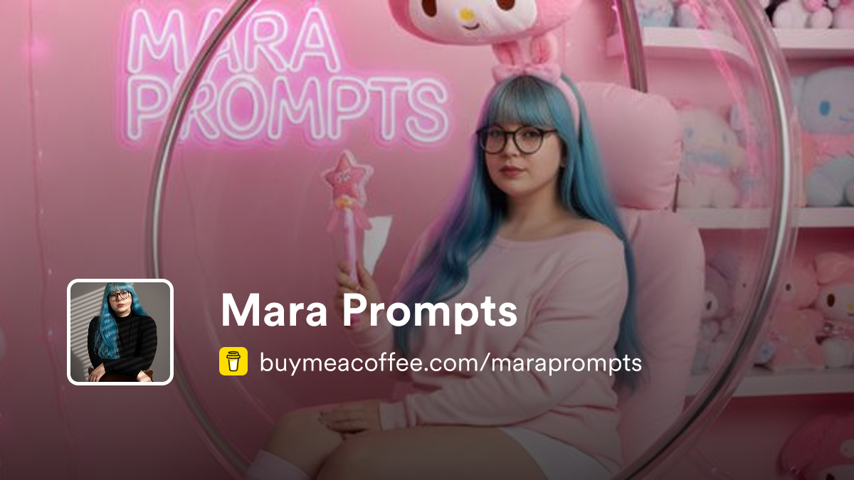 Mara Prompts is Creación de contenido con IA - Buymeacoffee