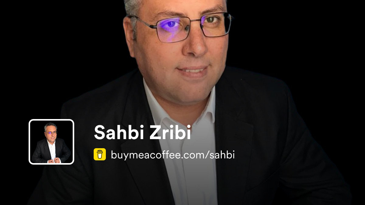 Sahbi Zribi - Buymeacoffee