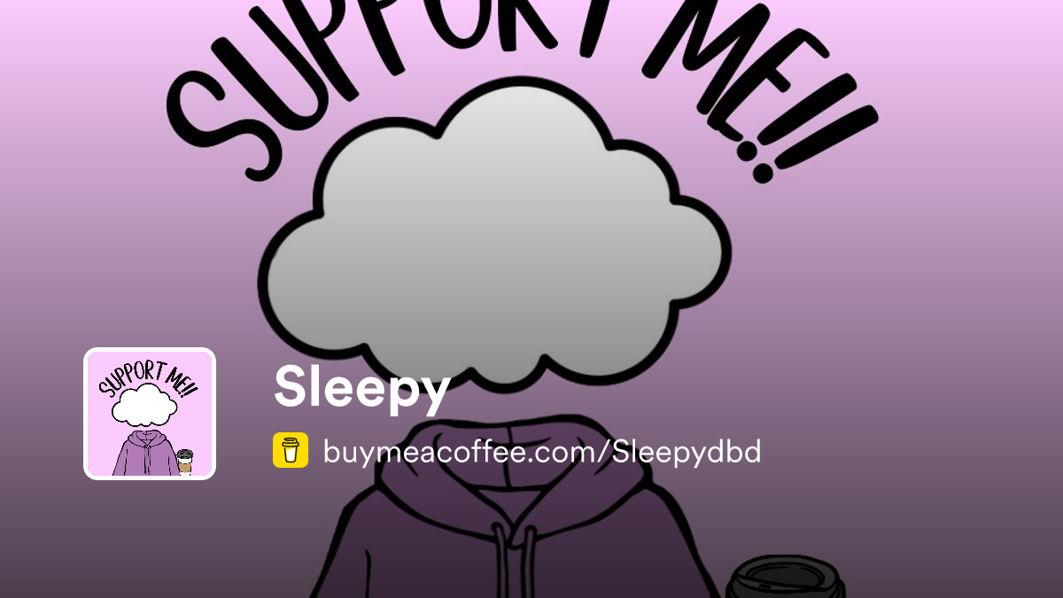 Sleepy - Buymeacoffee