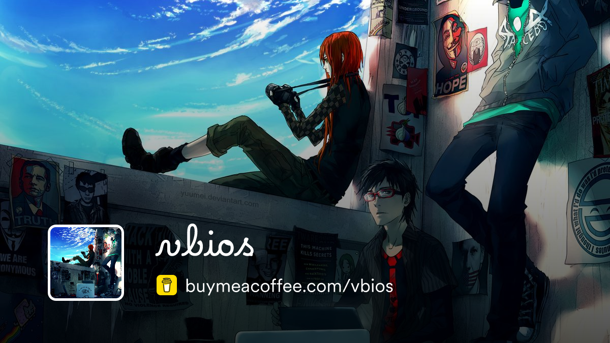 vbios is coding - Buymeacoffee