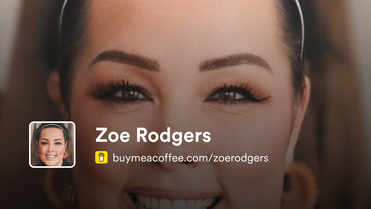 Zoe Rodgers - Buymeacoffee