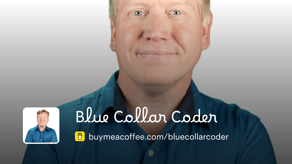 Membership | Blue Collar Coder - Buymeacoffee